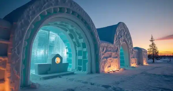 Hôtel de glace en Laponie : immersion au cœur de l'hiver féérique - C ...
